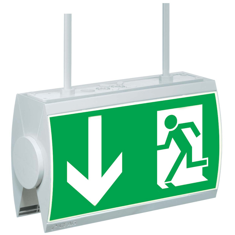 Style 55021 CG-S - Central Safety Luminaires EXIT - CENTRAL EMERGENCY ...